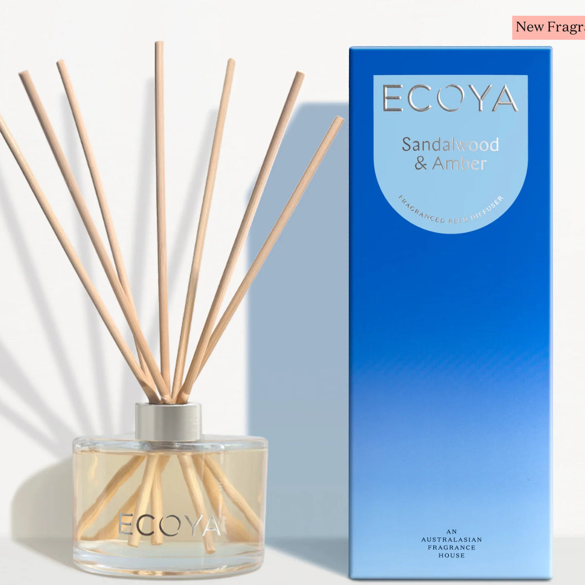 Ecoya Sandalwood & Amber Reed Diffuser – Lemmons Store