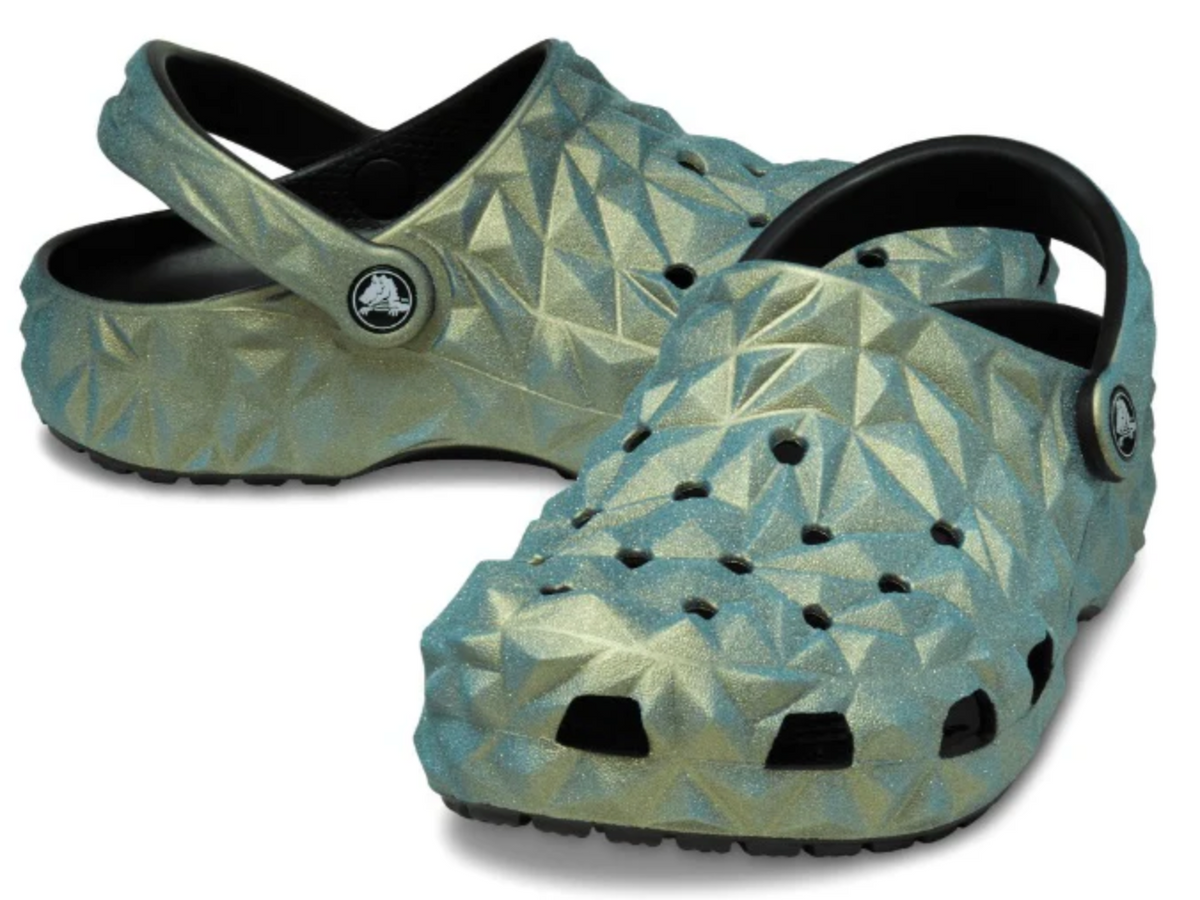 Crocs Classic Iridescent Geometric Clog Black – Lemmons Store