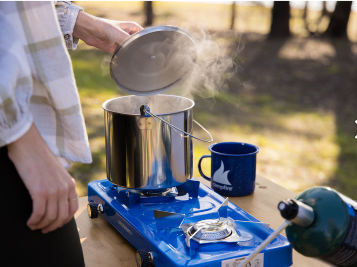 Campfire 2.8L Stainless Steel Billy – Lemmons Store